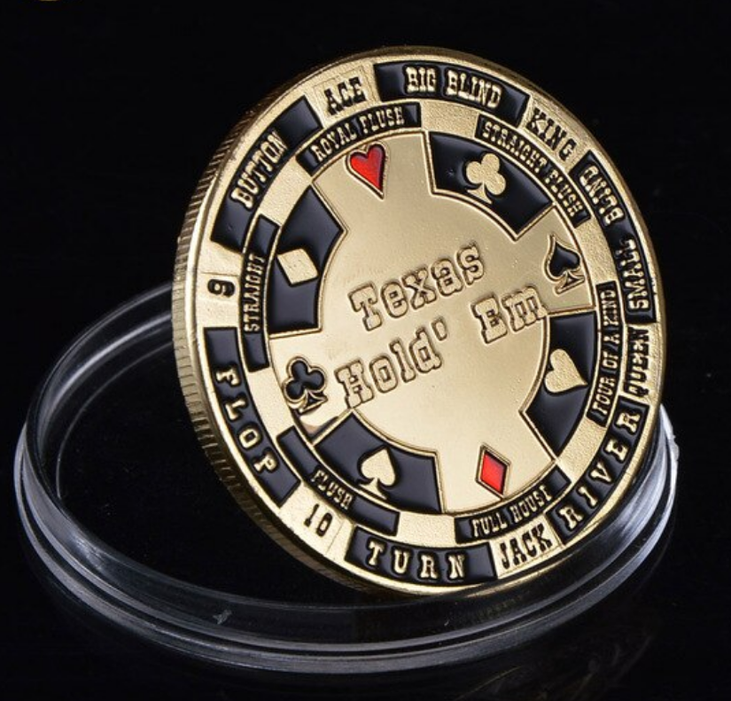 Ultimate Texas Hold'Em Medallion – chipcave