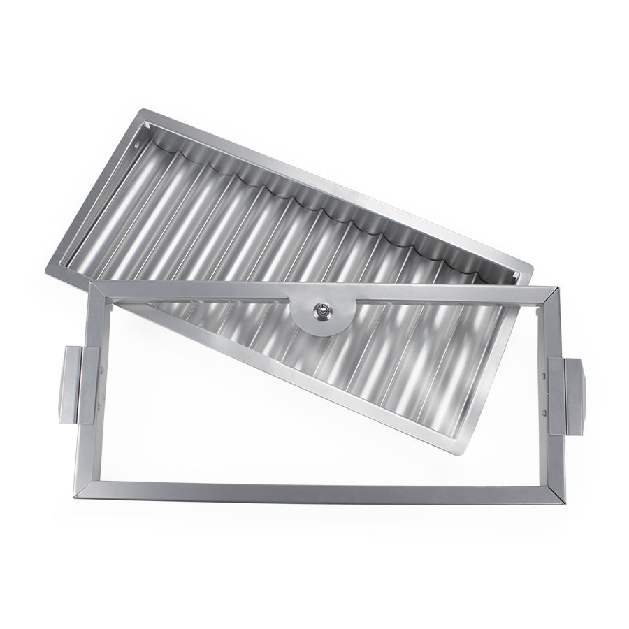 12-Row Metal Chip Tray with Cover and Lock – chipcave