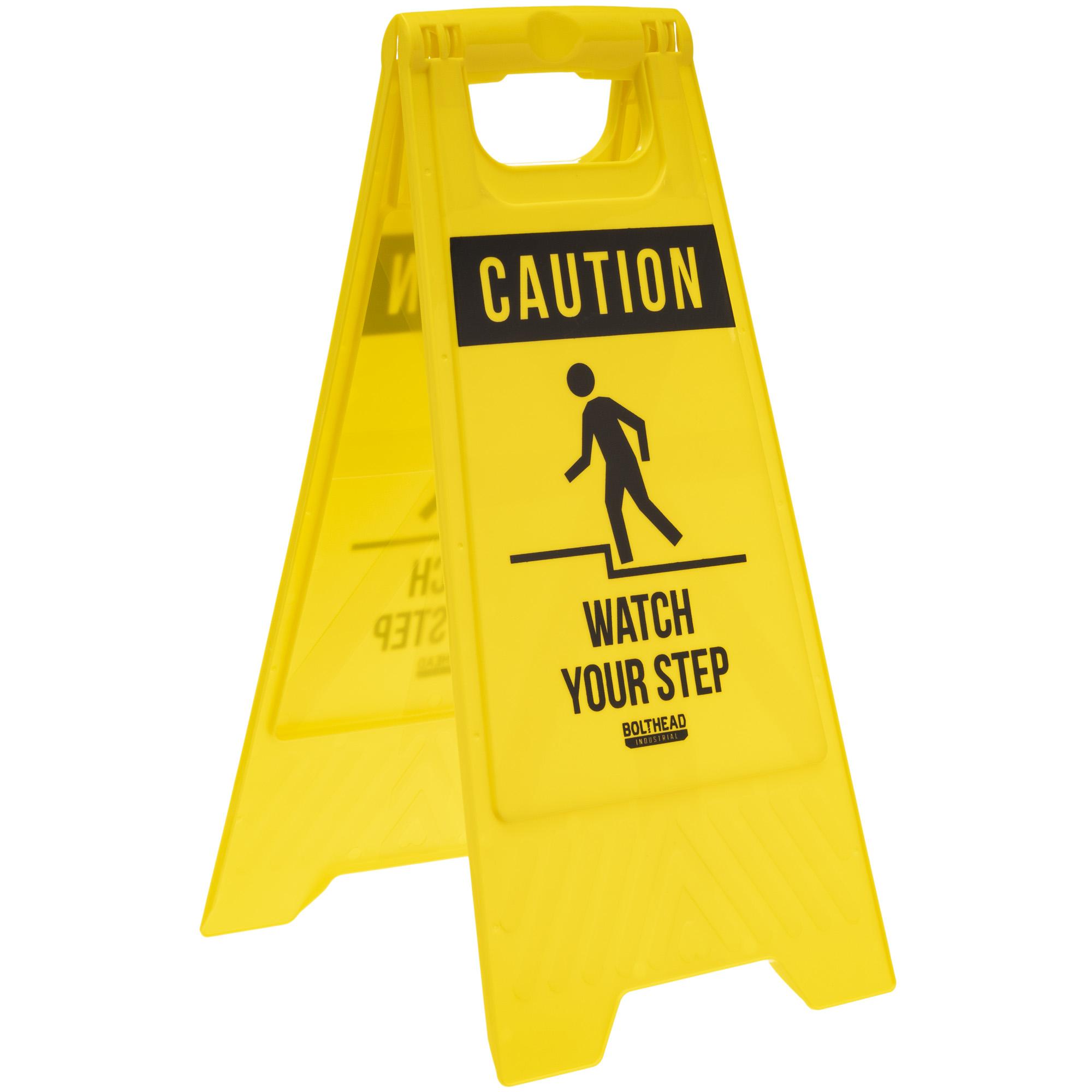 Watch Your Step Floor Sign – chipcave