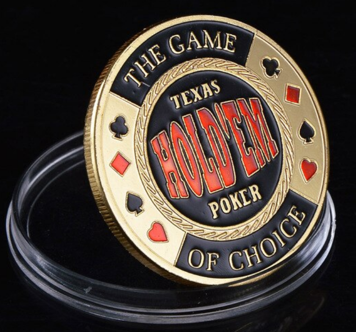 The Game of Choice - Texas Hold'em - Medallion – chipcave